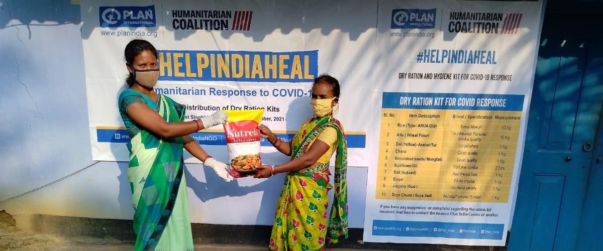 India fundraising covid response