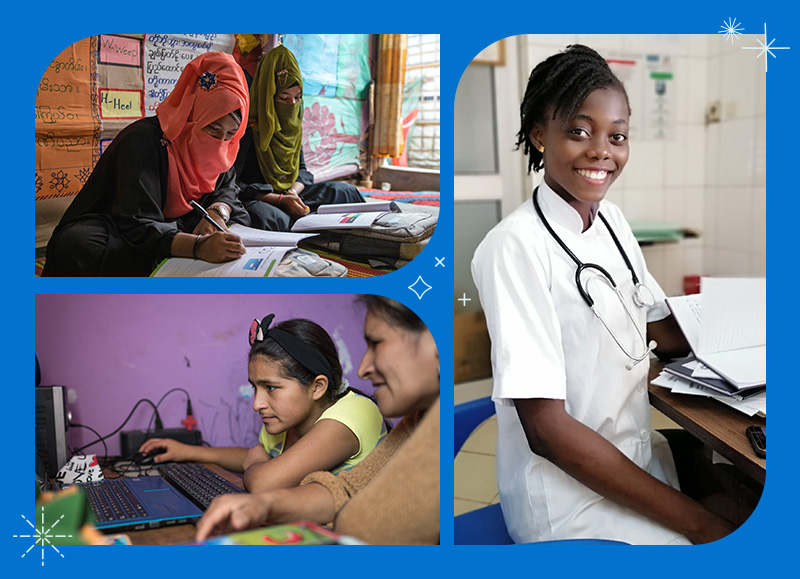 Donate to support women and girls’ education